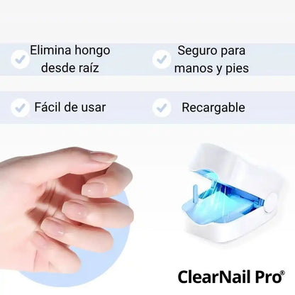 ClearNail Pro® Dispositivo láser para tratamiento de hongos en las uña ...